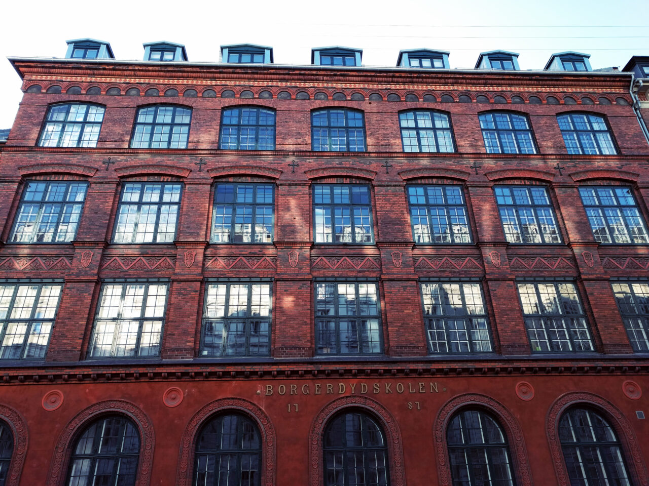 Timeless Elegance in Brick Architecture Wallpaper | Background FREE ...