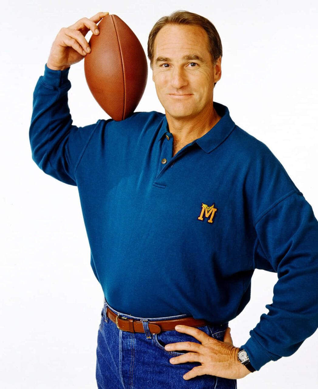 Craig T Nelson Classic Sports Coach Blue Attire Wallpaper | Background ...
