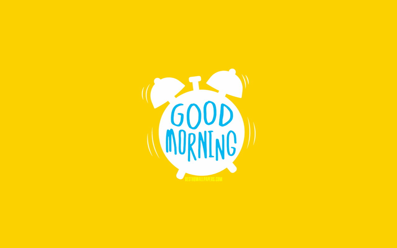 Cheerful Morning Alarm Clock 4K Wallpaper | Background FREE Download ...