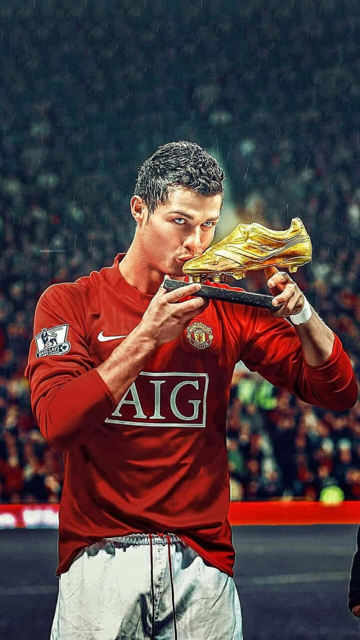 Golden Boot Glory Cristiano Ronaldo Wallpaper | Background FREE ...