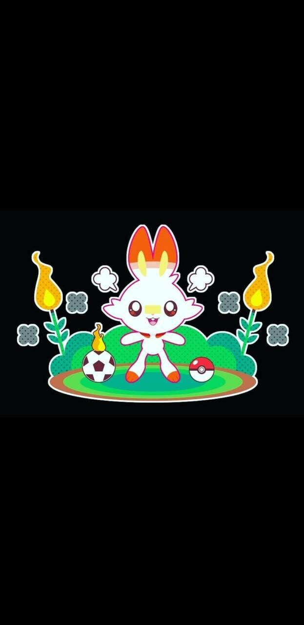 Scorbunny Soccer Field Wallpaper | Background FREE Download - Vulplex.com