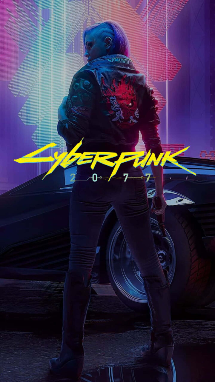 Neon-lit Cyberpunk 2077 Android Wallpaper | Background FREE Download ...