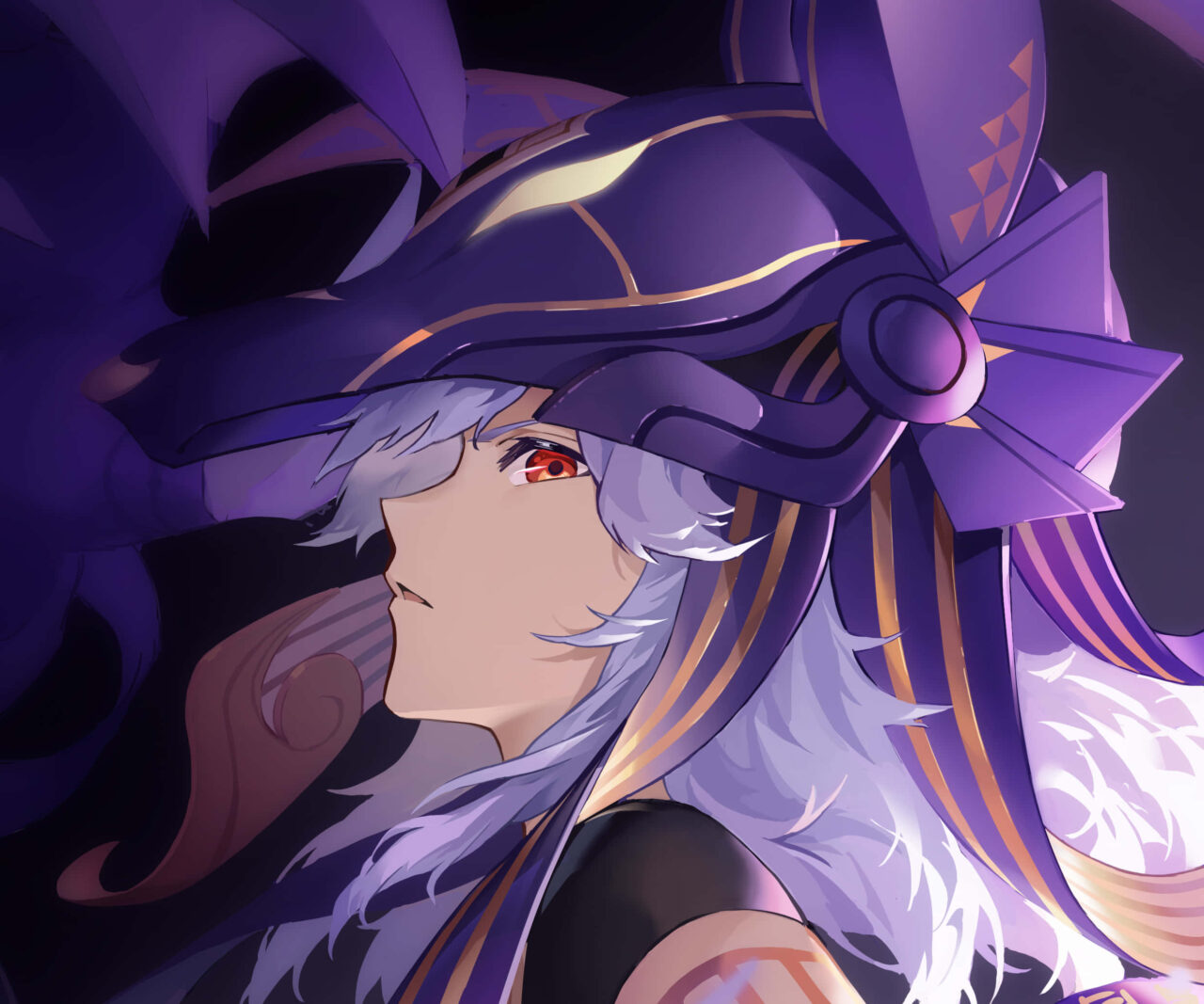 Cyno's Bold Elegance Genshin Impact Wallpaper | Background FREE ...
