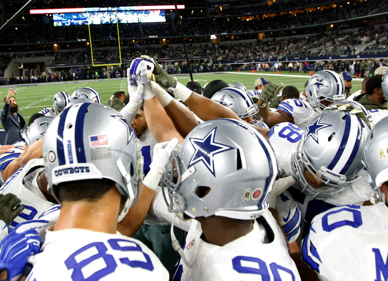 Dallas Cowboys Team Huddle Unity and Spirit Wallpaper | Background FREE ...