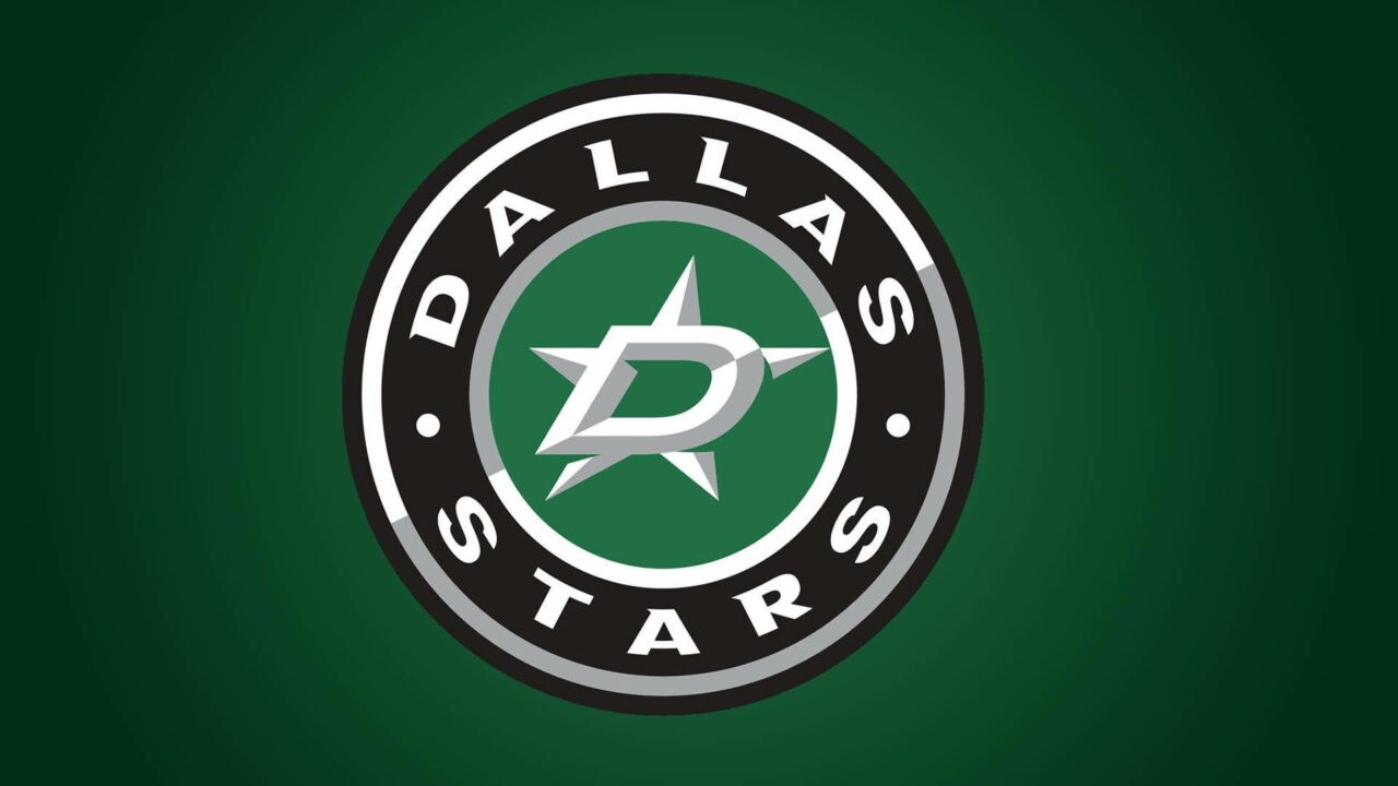 Dallas Stars Classic Logo Deep Green Hockey Wallpaper | Background FREE ...