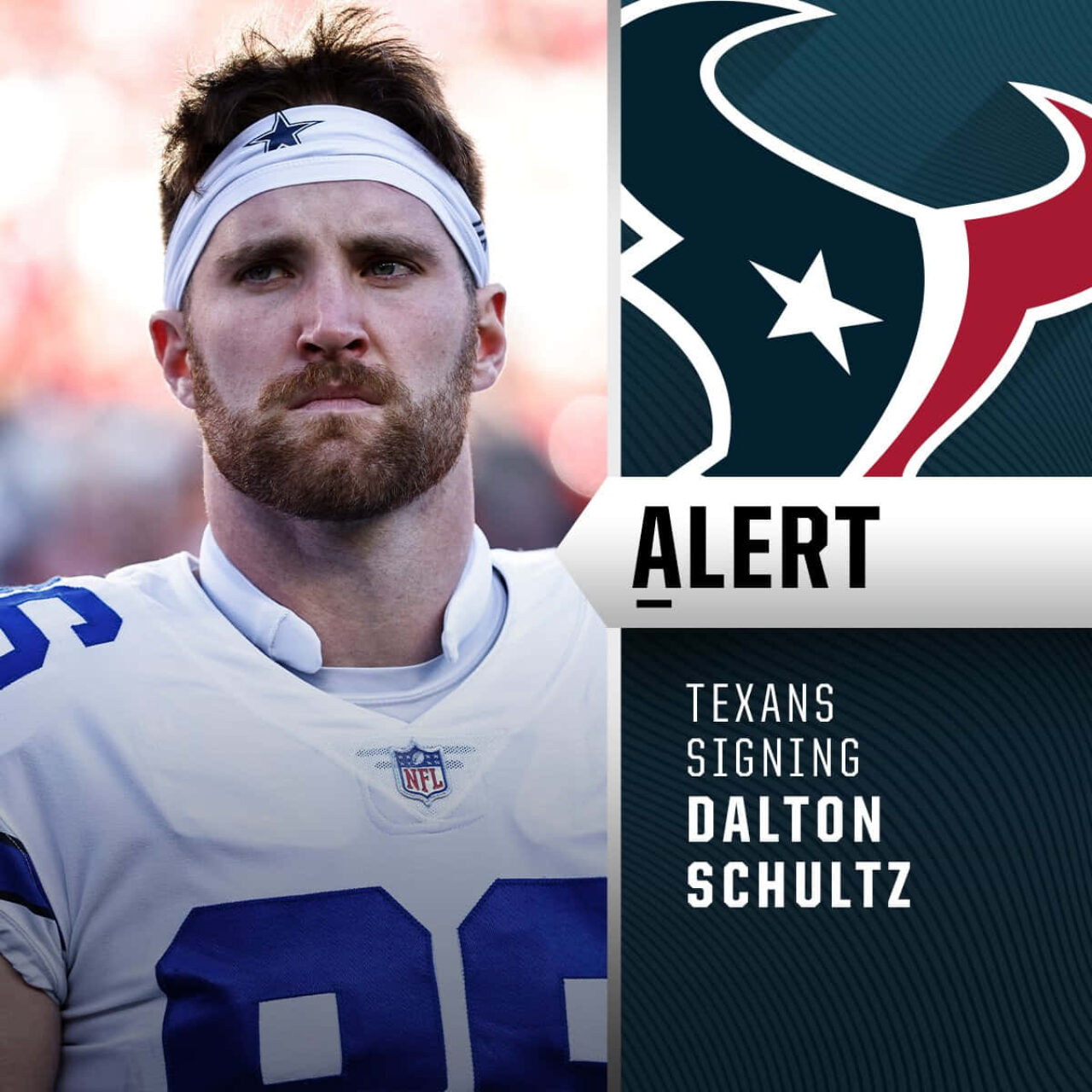 Dalton Schultz Houston Texans Signing Announcement Wallpaper ...