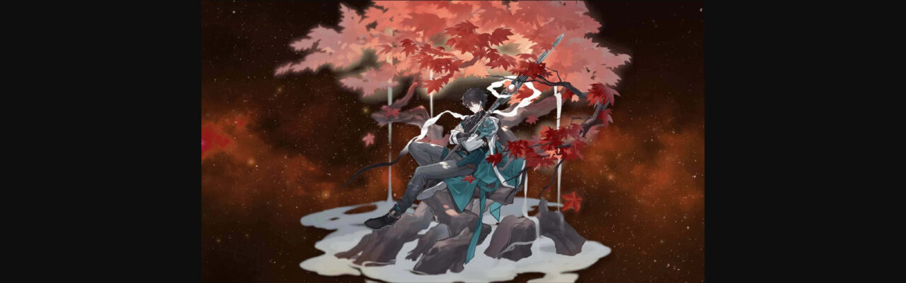 Dan Heng Honkai Star Rail Red Maple Serenity Wallpaper | Background ...