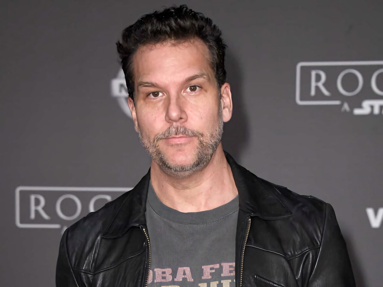 Dane Cook Casual Cool Black Leather Jacket Wallpaper | Background FREE ...