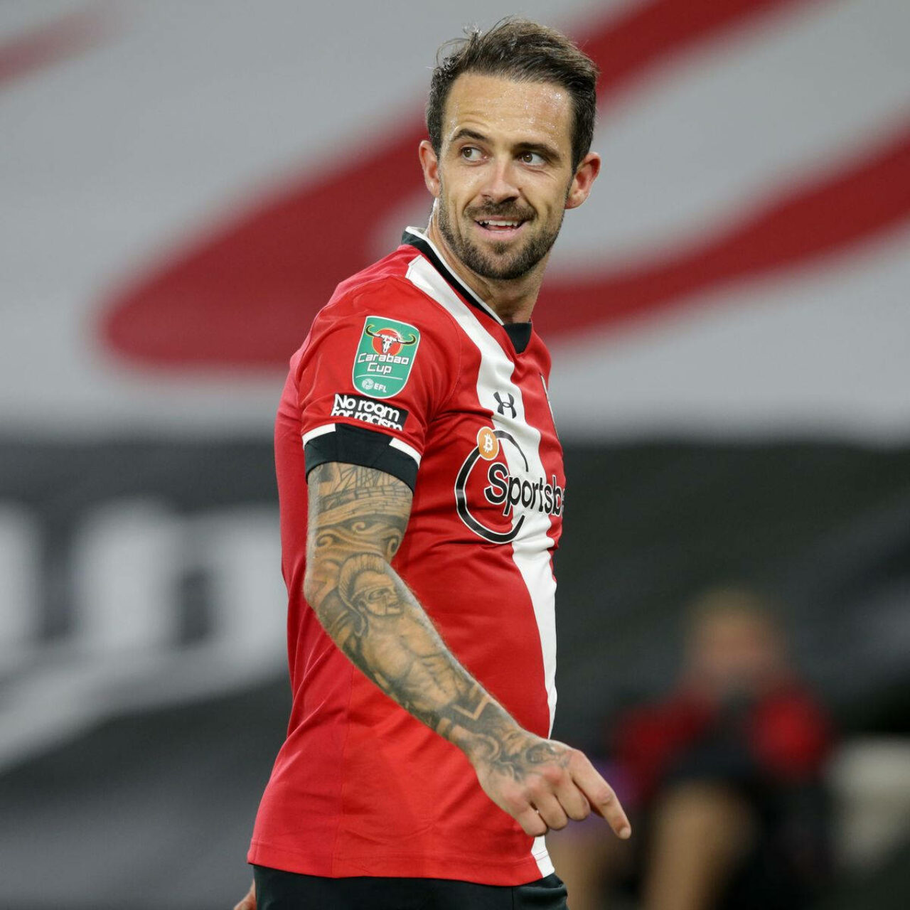 Danny Ings Southampton Kit Tattoo Sleeve Focused Wallpaper | Background ...