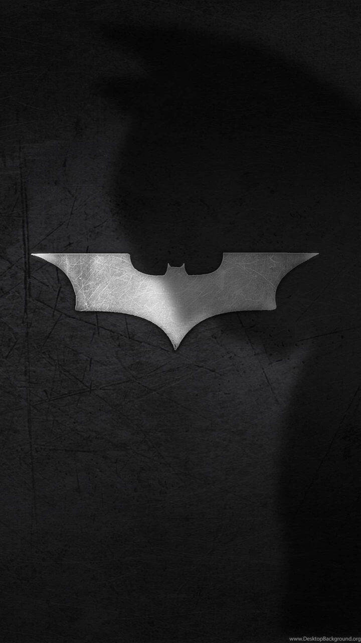 Dark Metallic Batman Logo Wallpaper | Background FREE Download ...