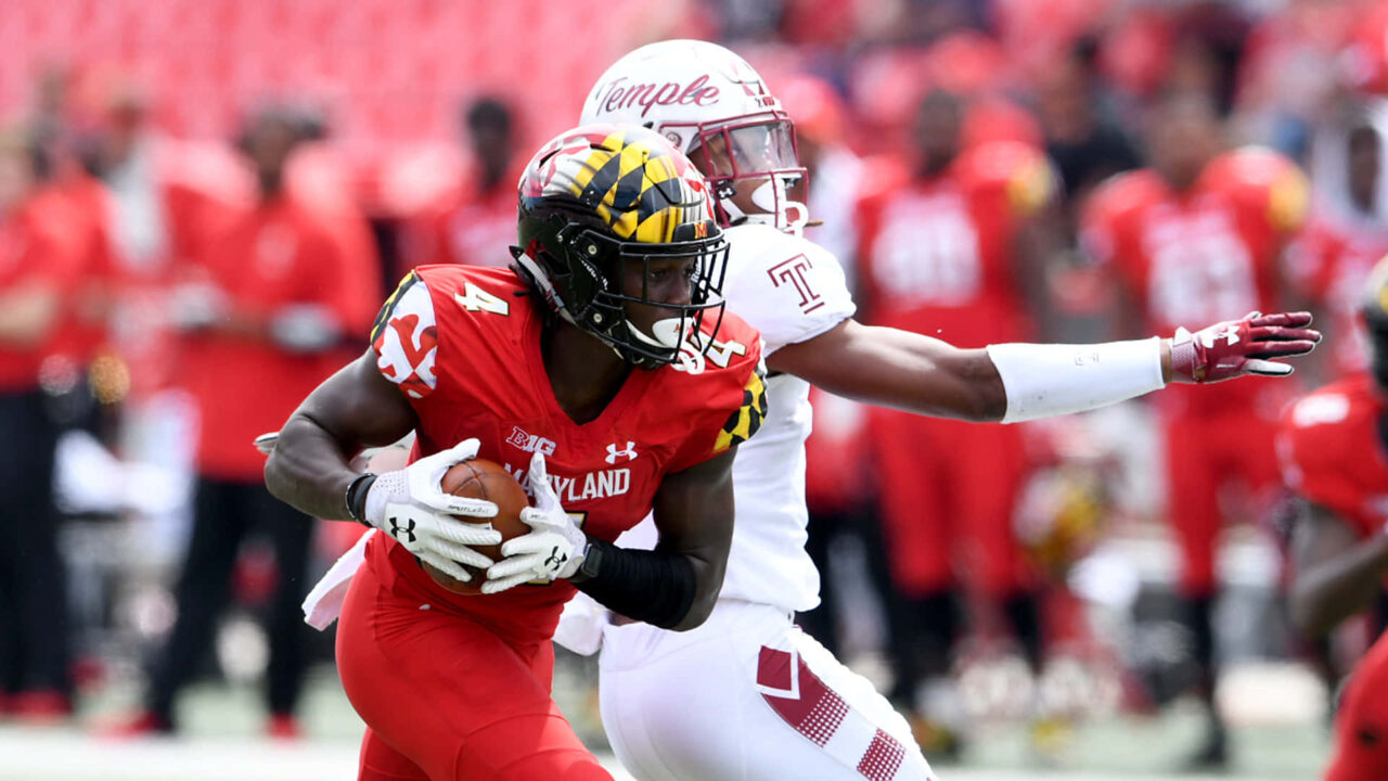 Darnell Savage Jr. Maryland Football Action Wallpaper | Background FREE ...
