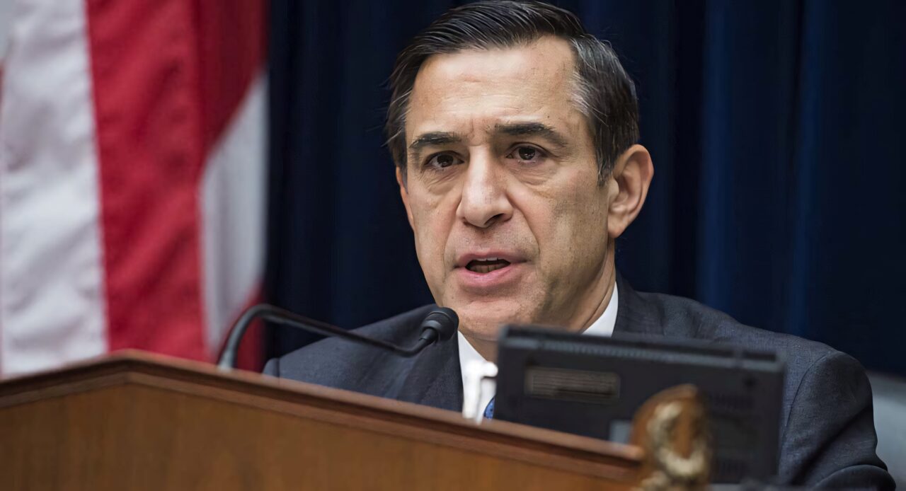 Darrell Issa Political Speech American Flag Background Wallpaper | FREE ...