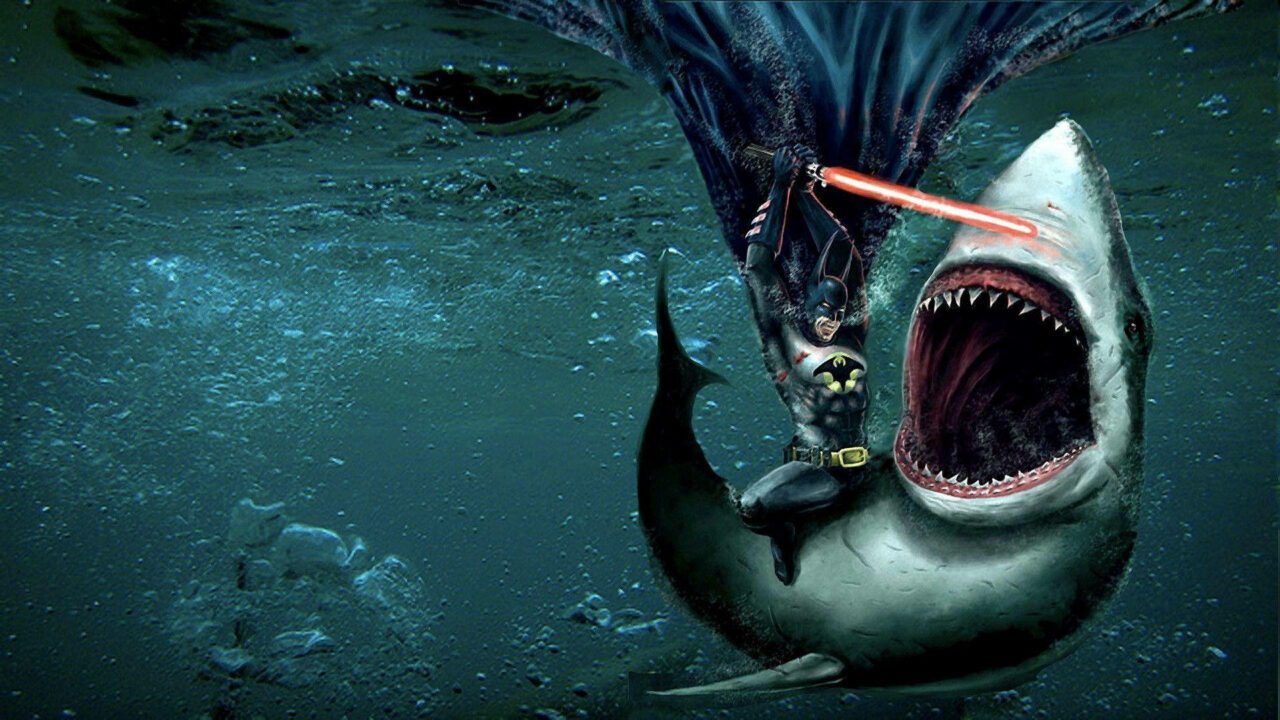 Batman's Epic Underwater Battle Wallpaper | Background FREE Download ...