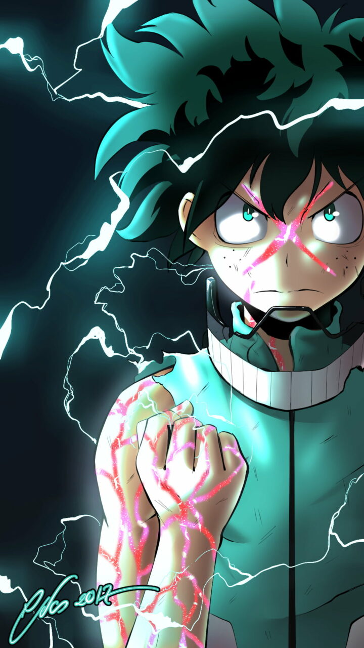 Intense Determination with Deku - Wallpaper | Background FREE Download ...
