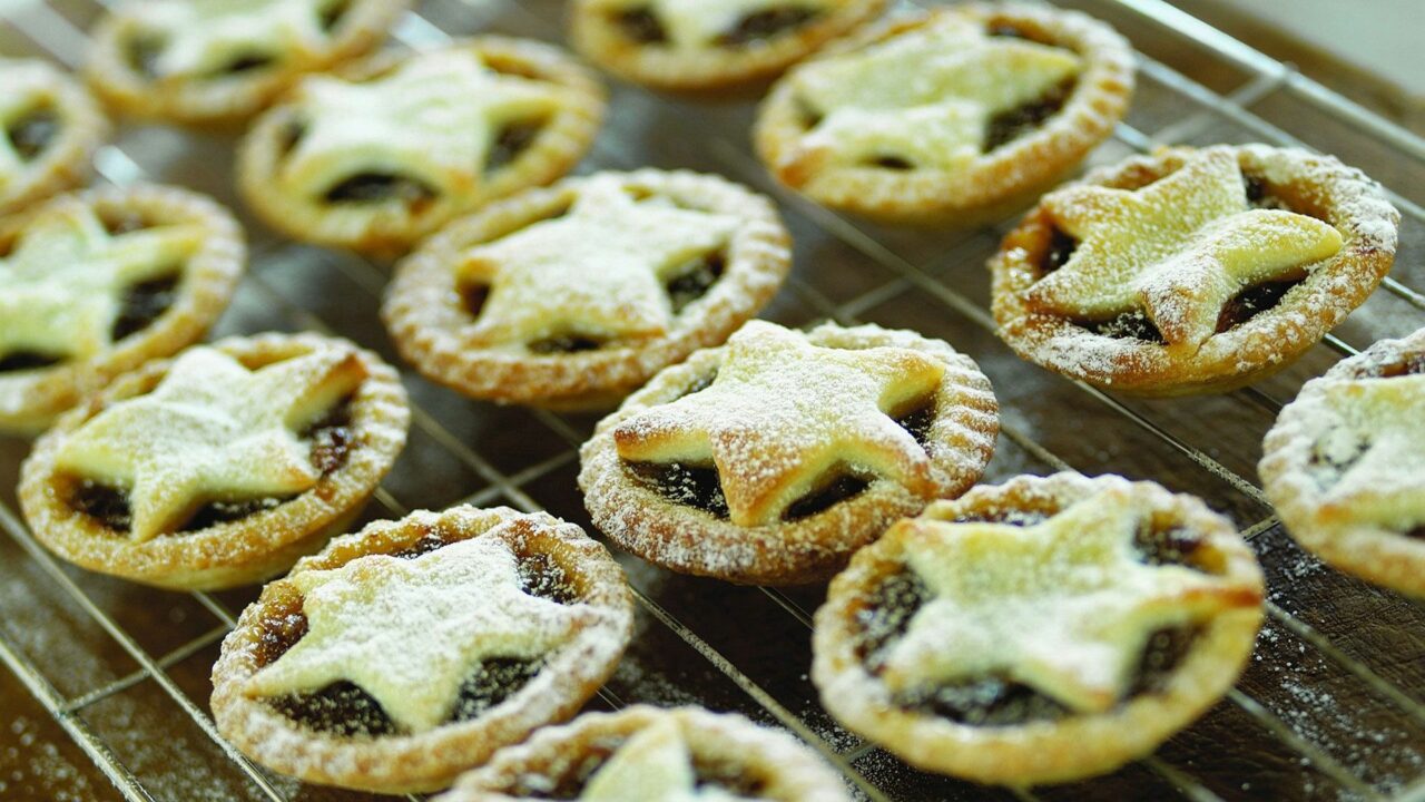 Jam-Topped Star Cookies on a Cooling Rack Wallpaper | Background FREE ...