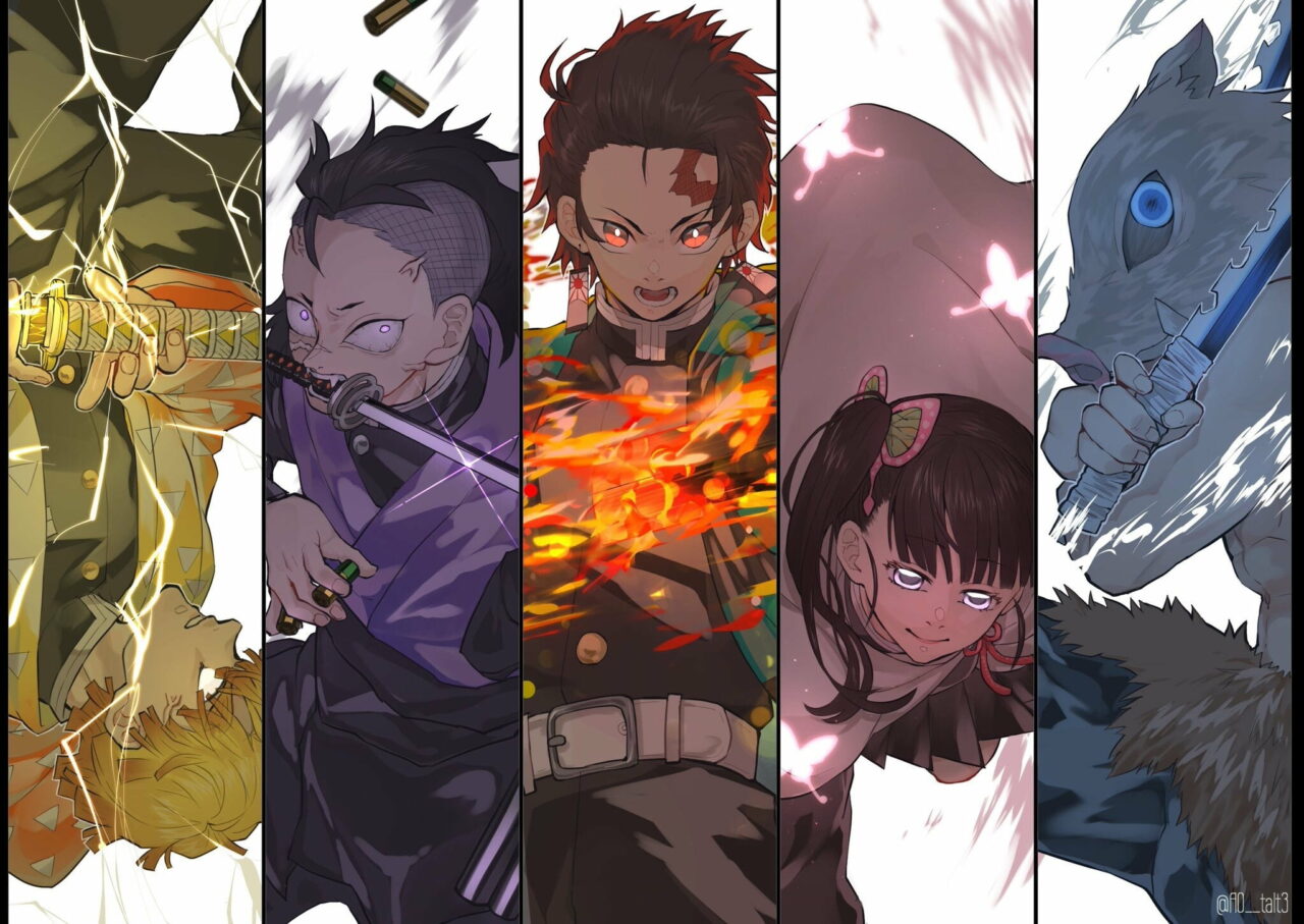 Demon Slayers: Kimetsu no Yaiba Anime Wallpaper | Background FREE ...