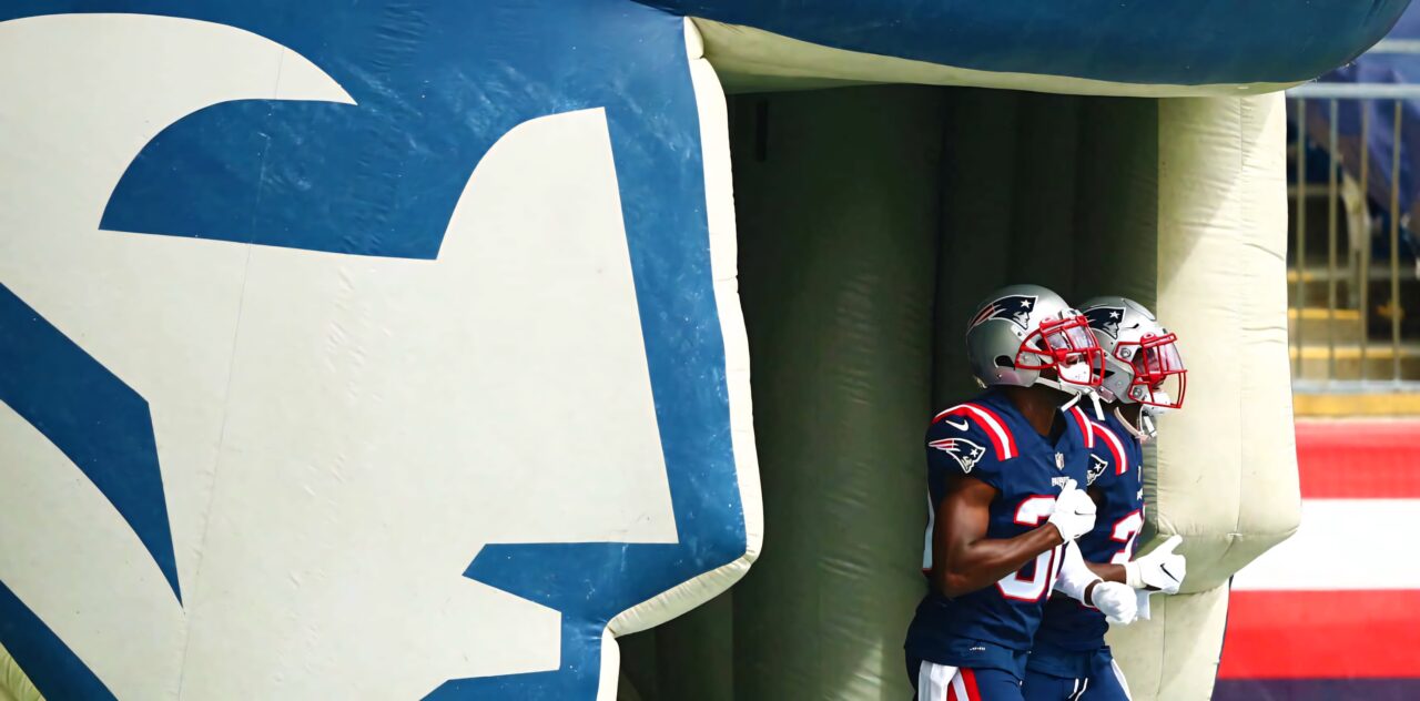 Devin McCourty Patriots Tunnel Entrance Intense Wallpaper | Background ...