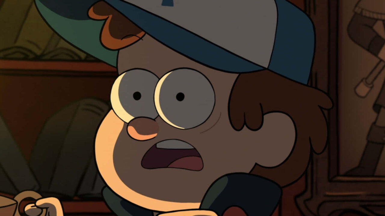 Dipper Pines Surprised Adventure Wallpaper | Background FREE Download ...