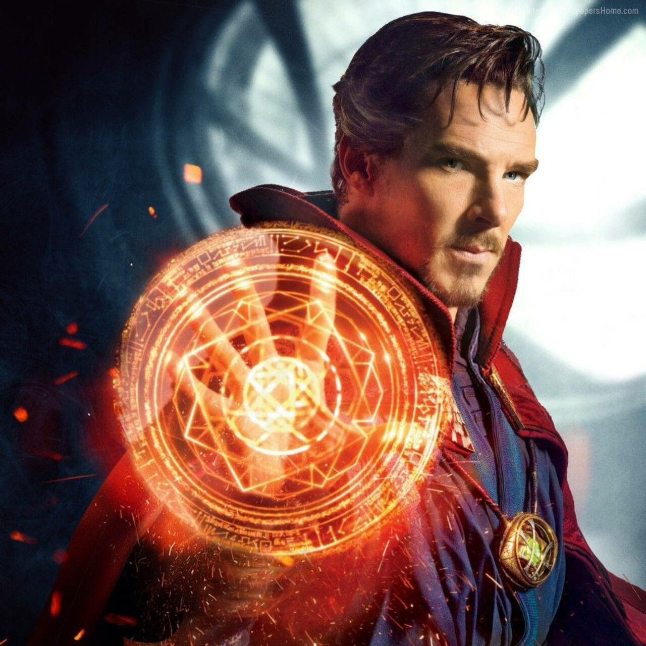 Doctor Strange Mystical Shield and Cloak Action Wallpaper | Background ...