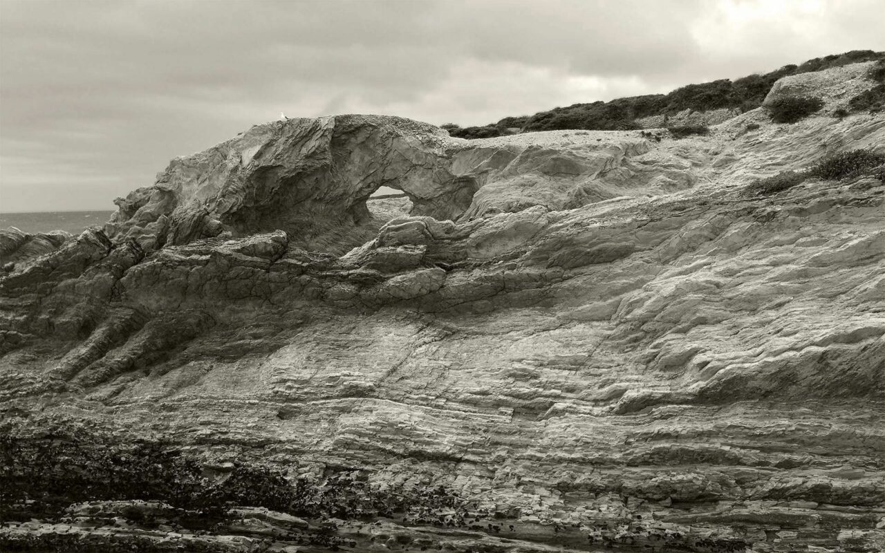 Grayscale Rocky Mountainside Texture Natural Beauty Wallpaper ...