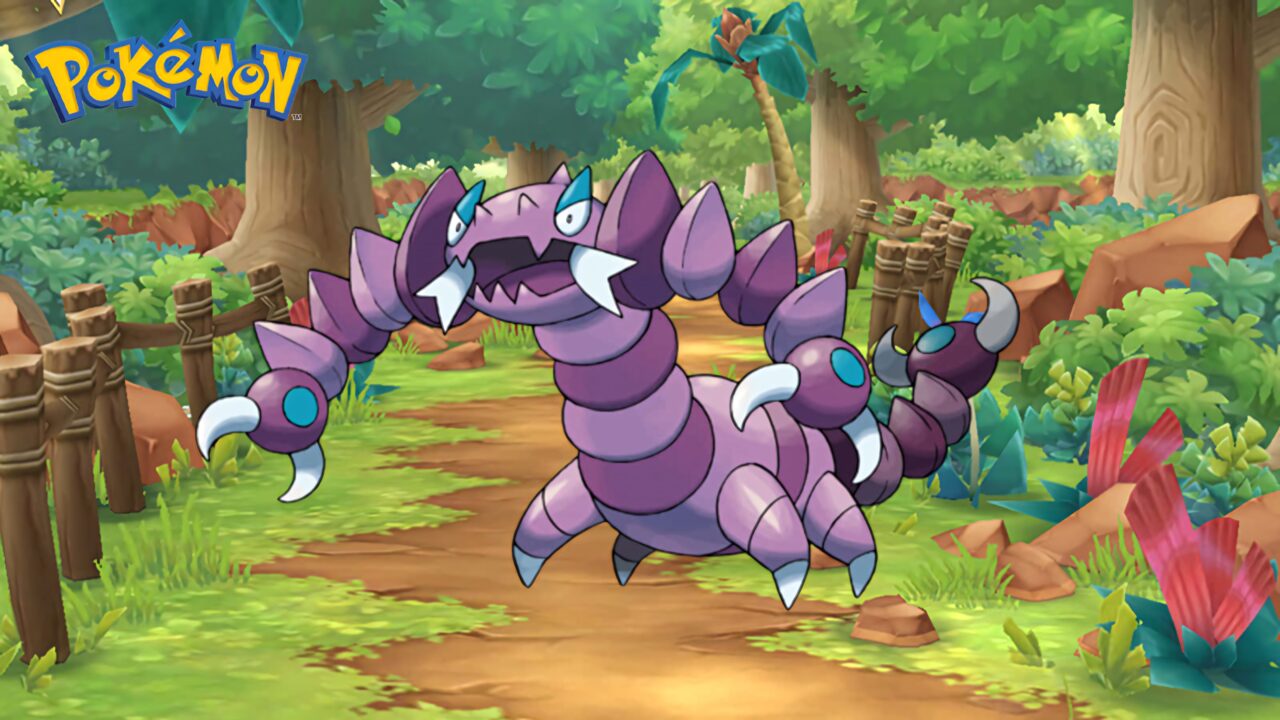 Drapion in Vibrant Forest Path Pokémon Art Wallpaper | Background FREE ...