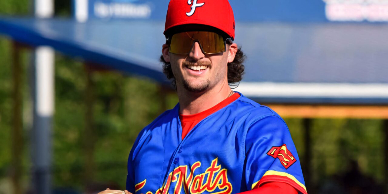 Dylan Crews Energetic Baseball Smile Sports Wallpaper | Background FREE ...