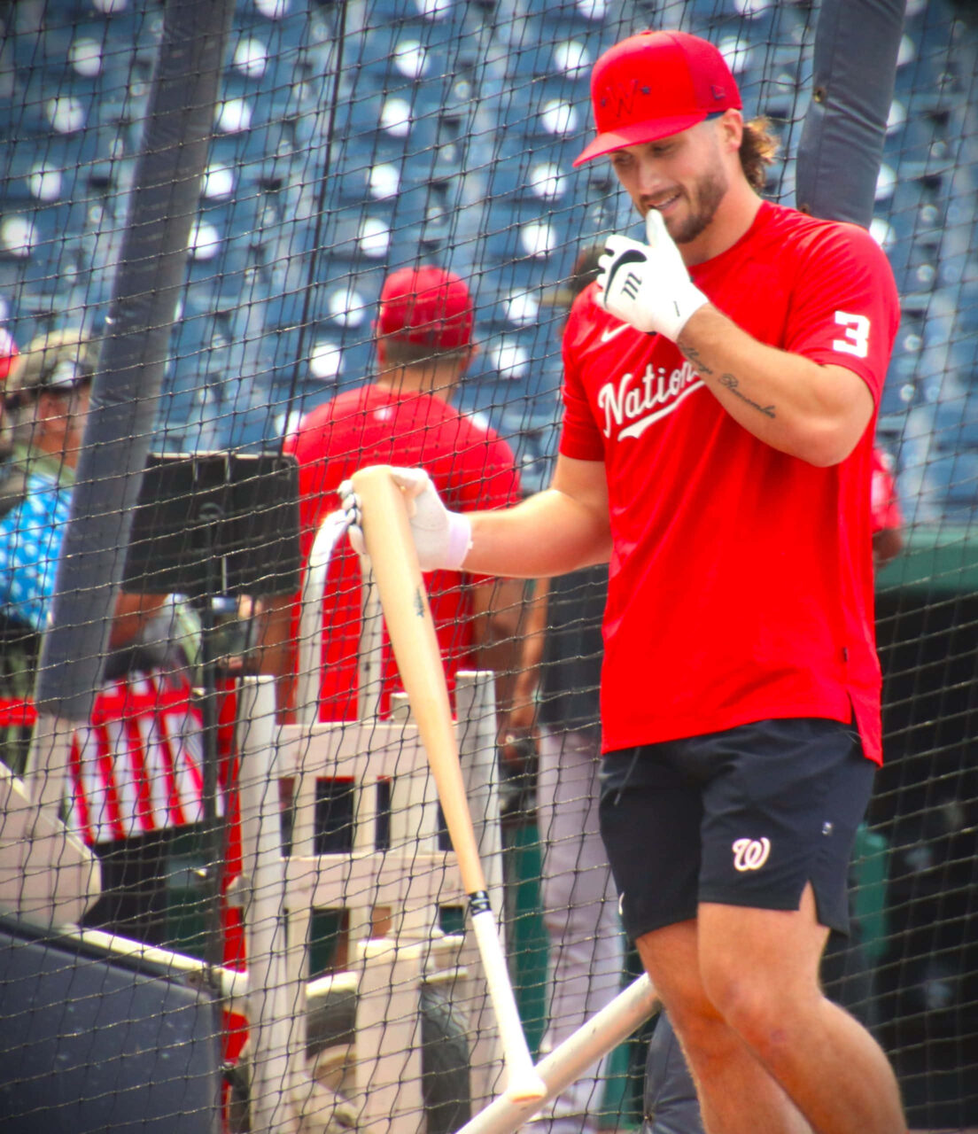 Dylan Crews Washington Nationals Batting Practice Wallpaper ...