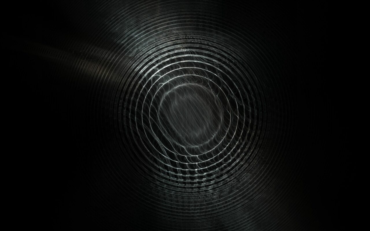 Dynamic Waves in Black and White Wallpaper | Background FREE Download ...