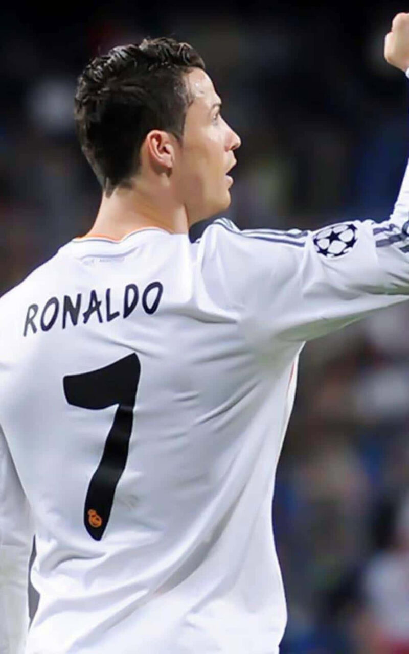 Celebrating Greatness with Ronaldo Number 7 Wallpaper | Background FREE ...