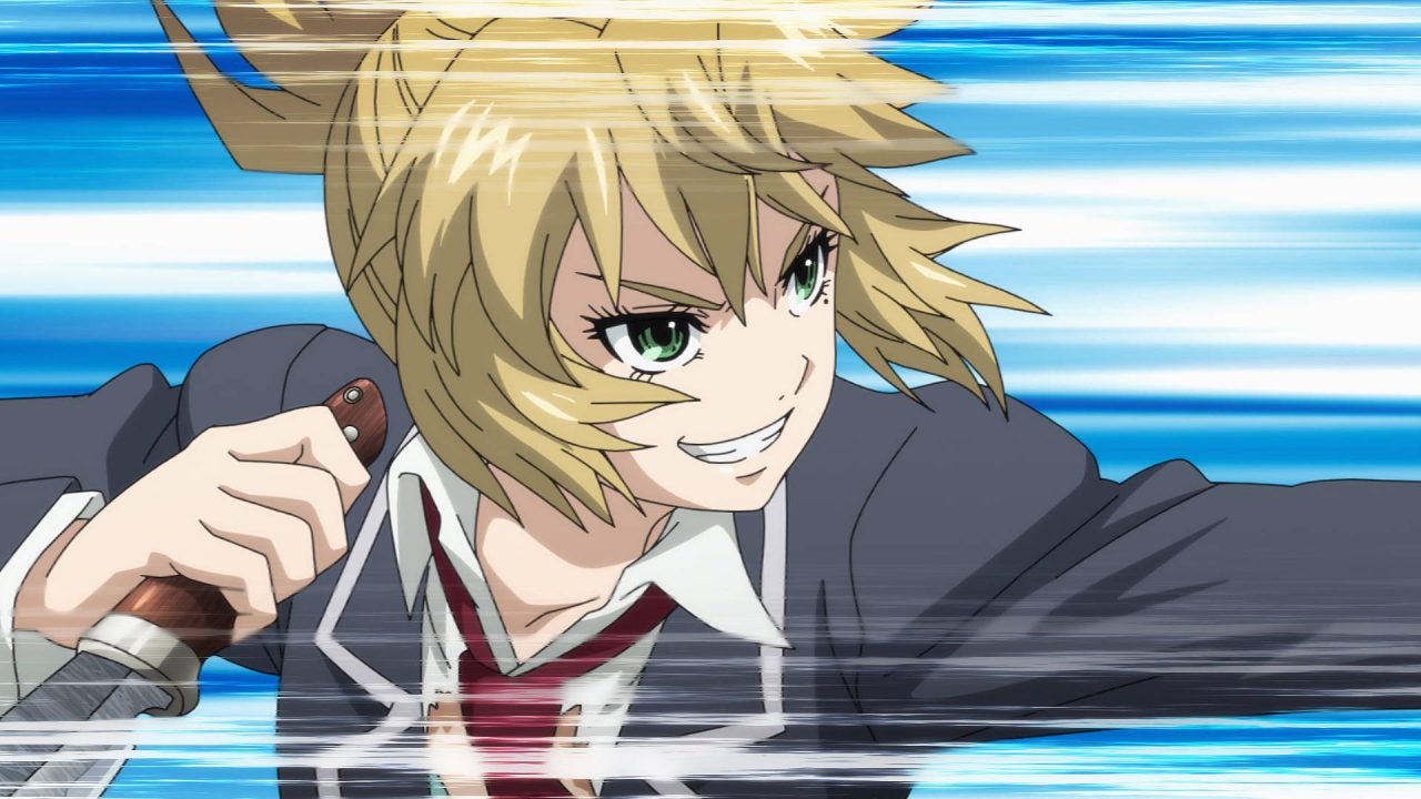 Yuri Honjo Action-Packed High-Rise Invasion Wallpaper | Background FREE ...