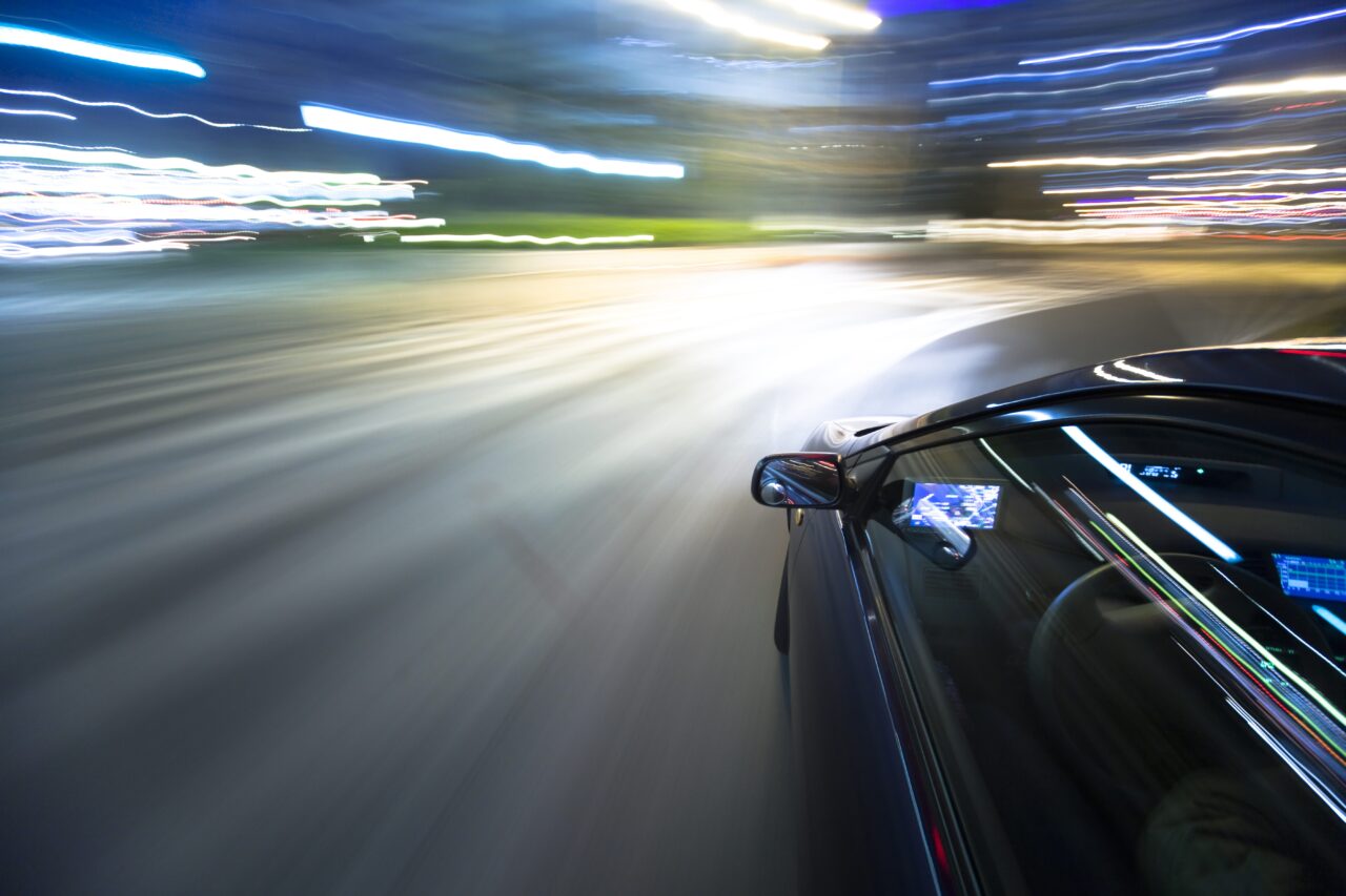 Nighttime Speed Car Motion Wallpaper | Background FREE Download ...