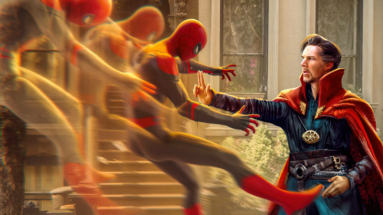 Mystical Action with Spider-Man and Doctor Strange Wallpaper ...