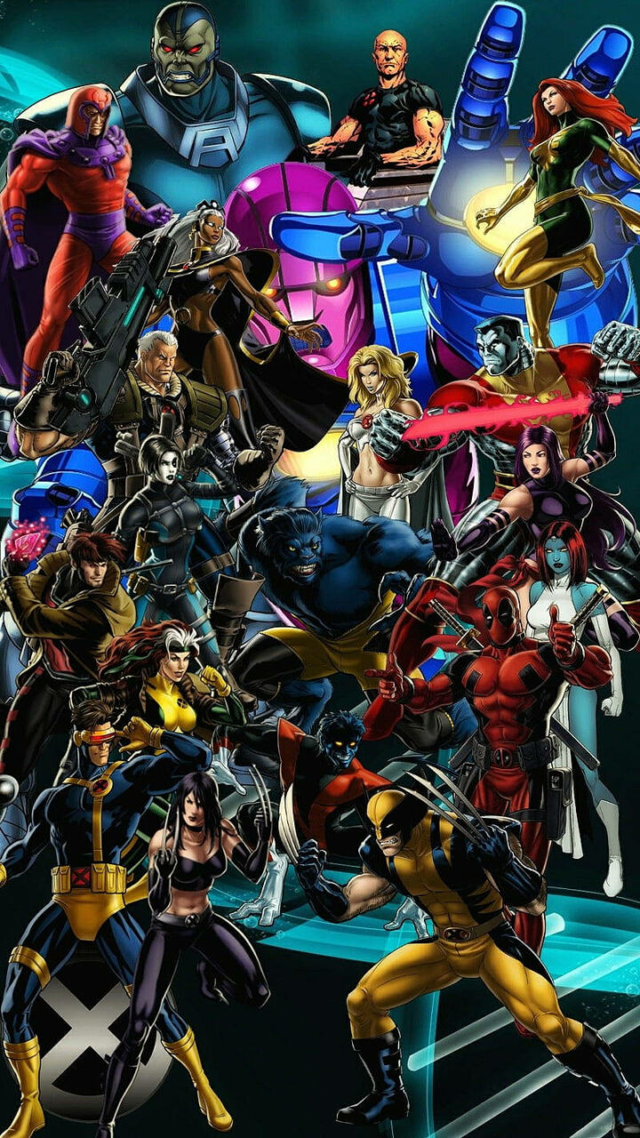 Energetic X-Men in Action Wallpaper | Background FREE Download ...