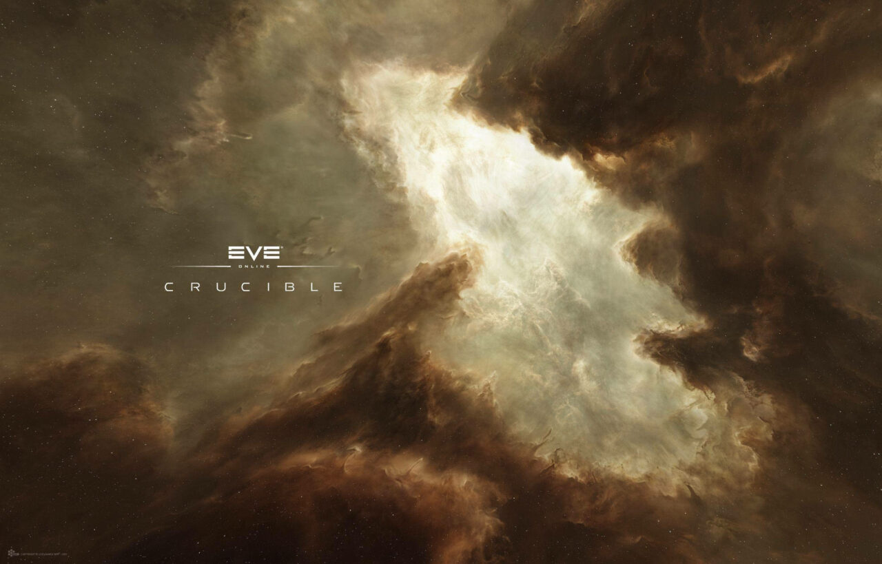 EVE Online Crucible Cosmic Clouds Soft Tones Wallpaper | Background ...