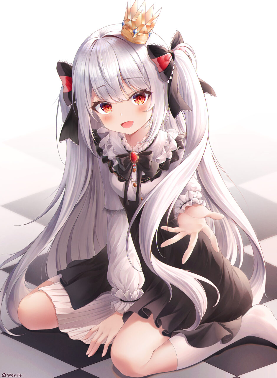 Princess Smiles with Silver Hair Wallpaper | Background FREE Download ...