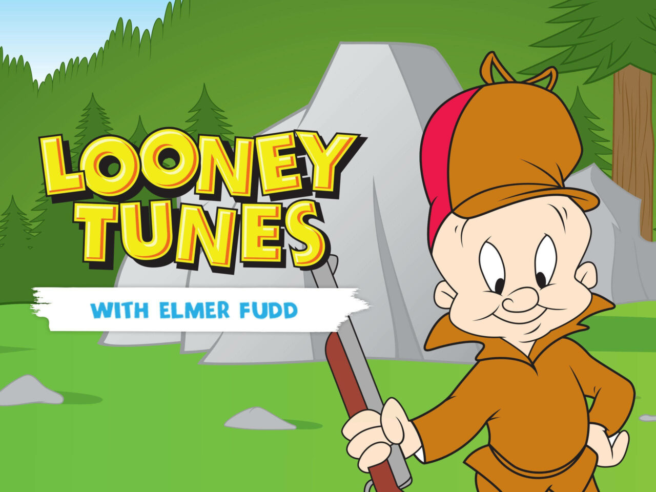 Elmer Fudd Hunting in Forest Classic Looney Tunes Wallpaper ...