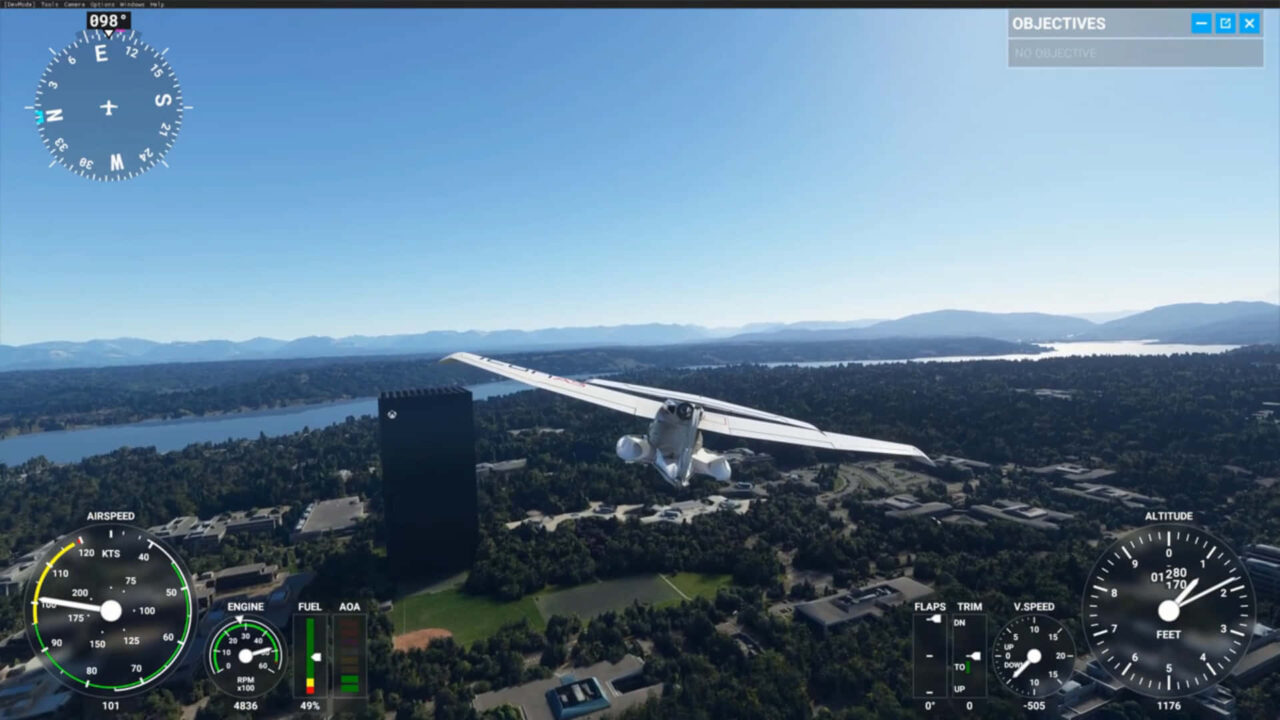 Flight Simulator: Aerial Adventure Exploration Wallpaper | Background ...