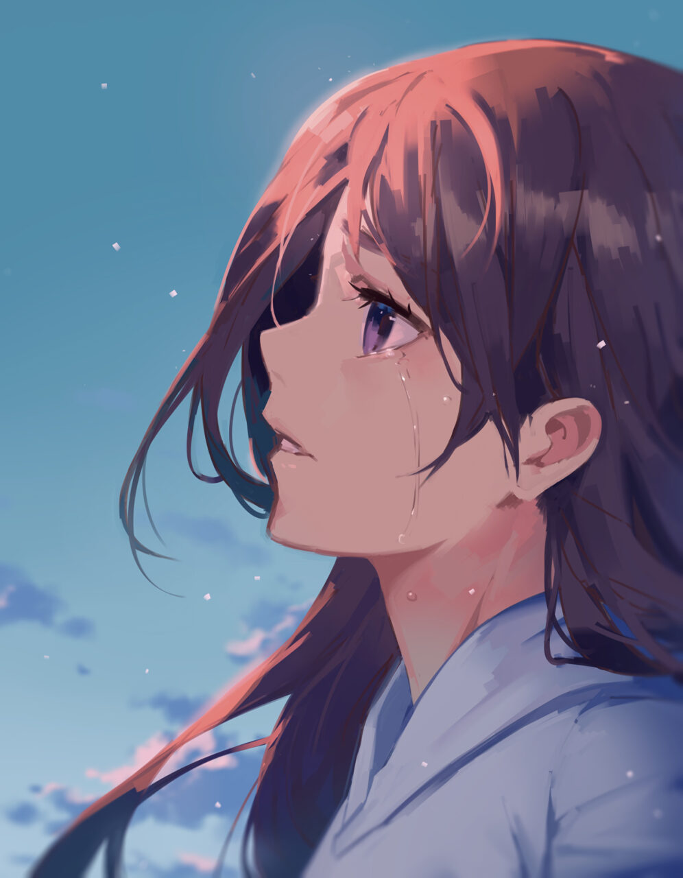 Tears of Emotion Anime Wallpaper | Background FREE Download - Vulplex.com
