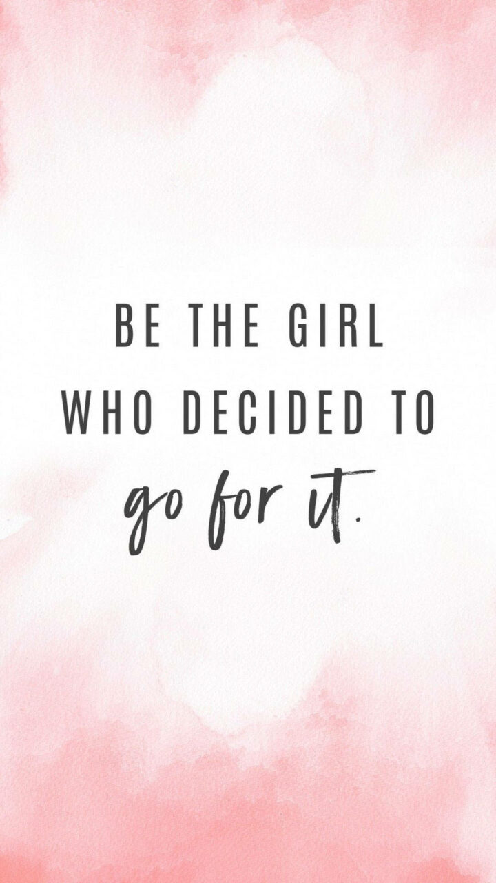 Empower Your Spirit with Pink Inspiration Wallpaper | Background FREE ...