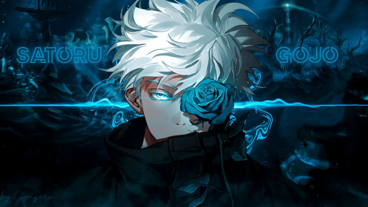 Satoru Gojo: Blue-Eyed Jujutsu Kaisen Wallpaper | Background FREE ...