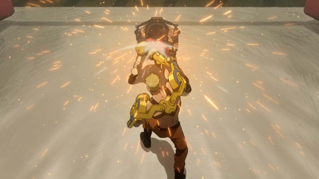 Fighter's Burst of Energy in Megalo Box Wallpaper | Background FREE ...