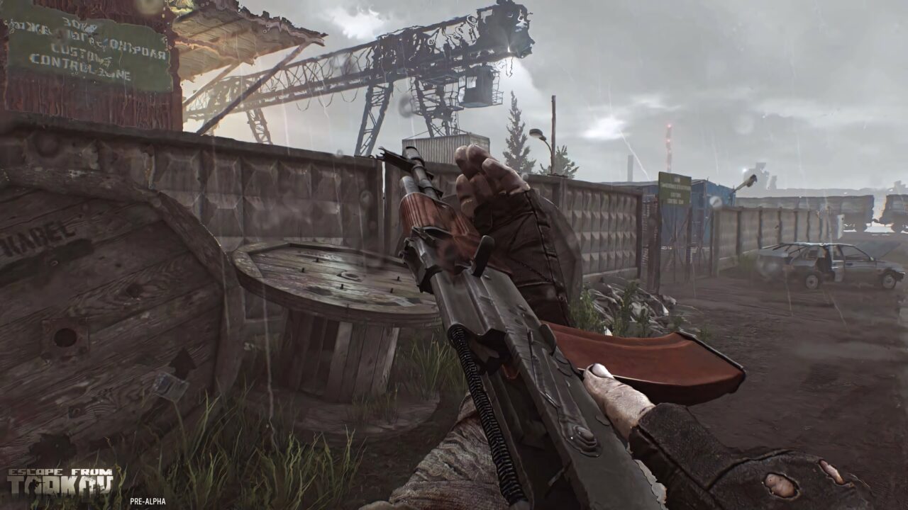 Escape from Tarkov AK Reload Industrial Zone Wallpaper | Background ...