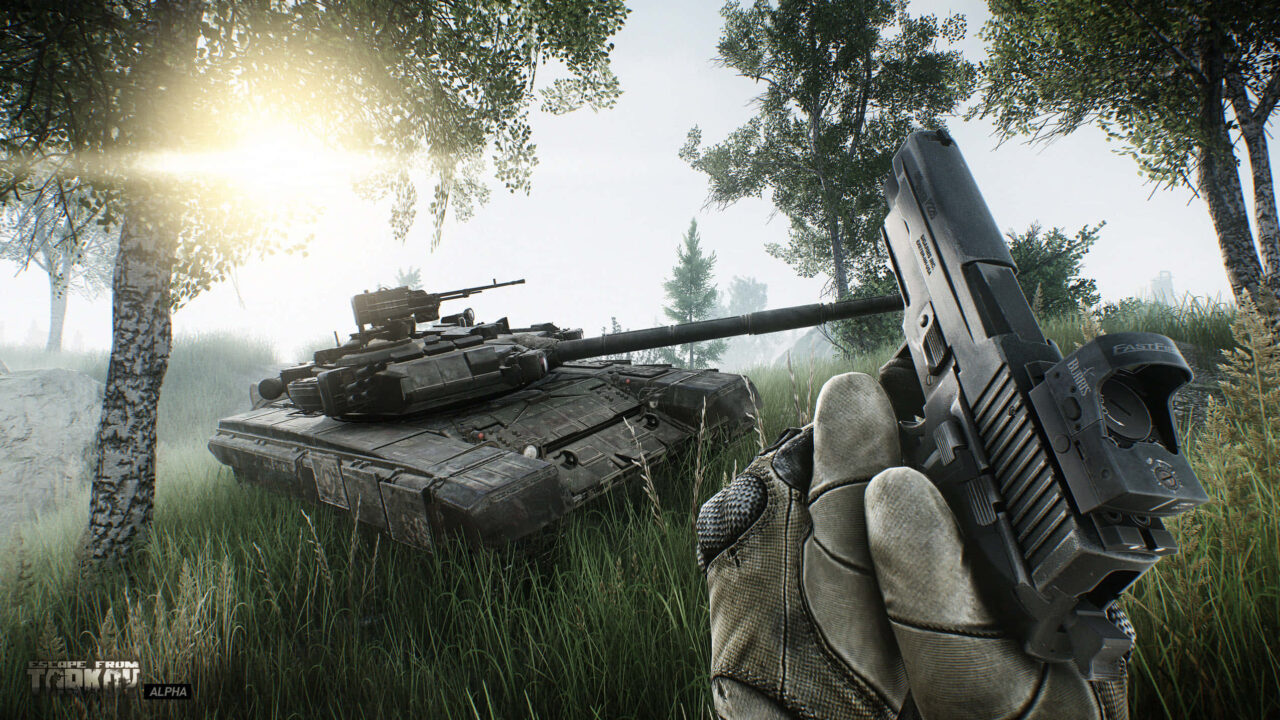 Escape from Tarkov Tactical Pistol and Tank Wallpaper | Background FREE ...