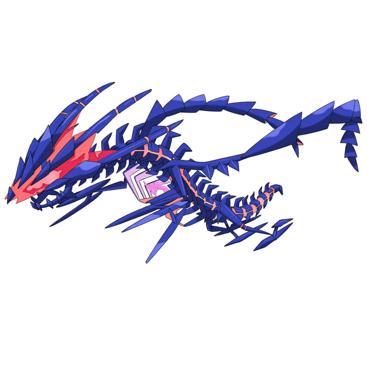 Eternatus Dragon in Dark Purple Red Art Wallpaper | Background FREE ...
