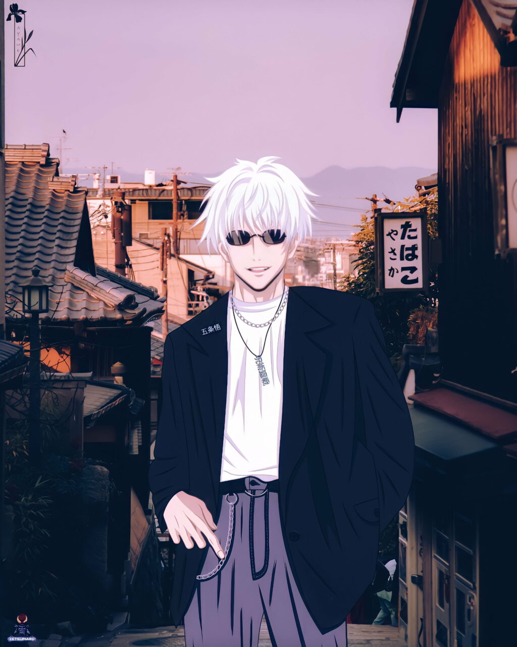 Vibrant and Powerful Gojo Satoru Anime Wallpaper | Background FREE ...