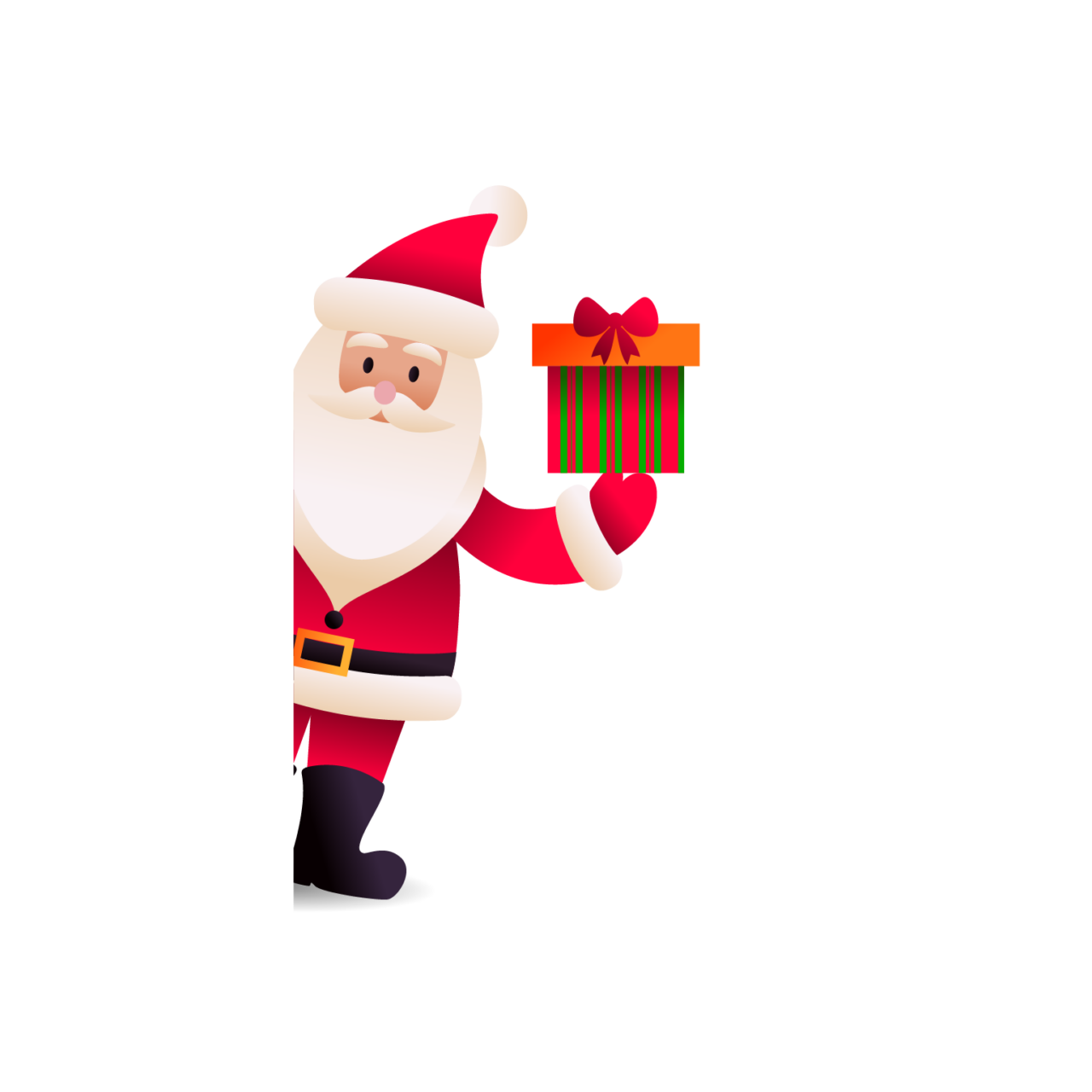 Santa Claus New Year Celebration Wallpaper | Background FREE Download ...