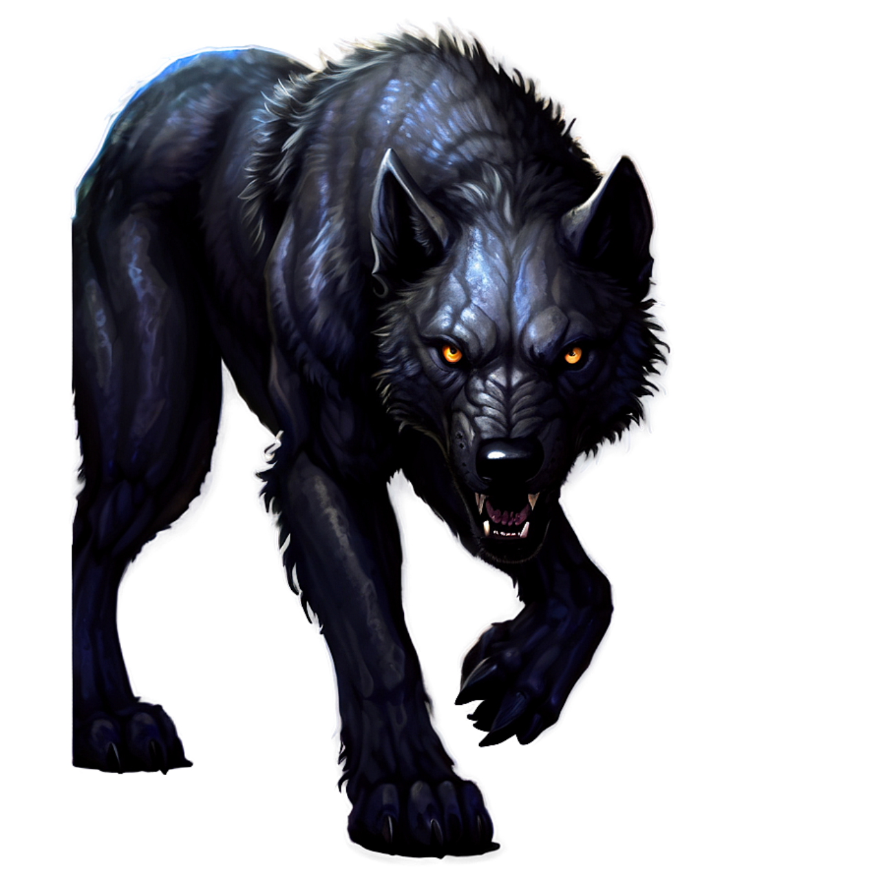 Mythical Dire Wolf Fantasy Wallpaper | Background FREE Download ...