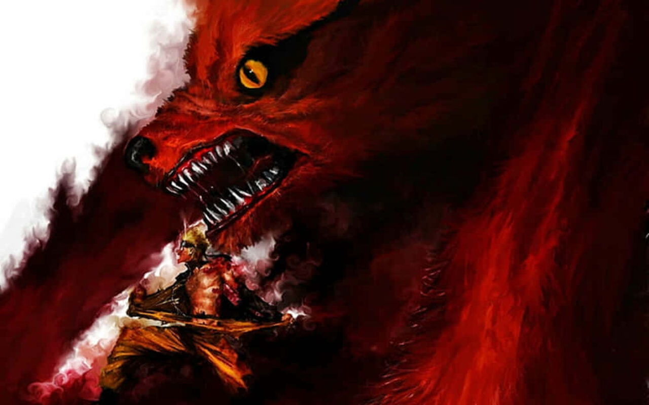 Fierce Wolf and Warrior Epic Wallpaper | Background FREE Download ...