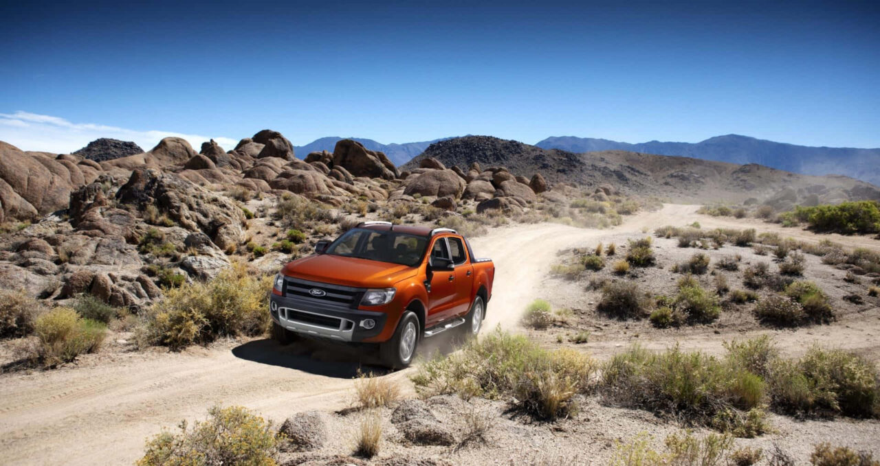 Ford Ranger Raptor Off-Road Desert Drive Wallpaper | Background FREE ...