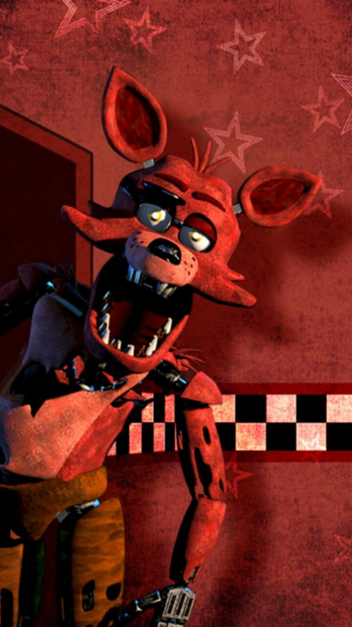 Foxy FNAF Character Phone Wallpaper | Background FREE Download ...